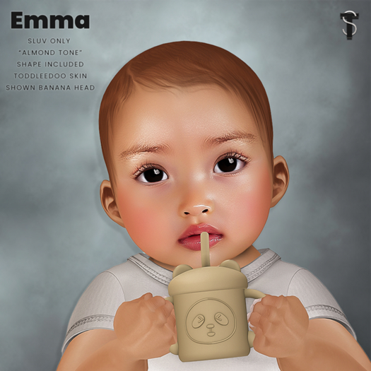 Second Life Marketplace - TURVI // Emma Skin "ALMOND" (TD)